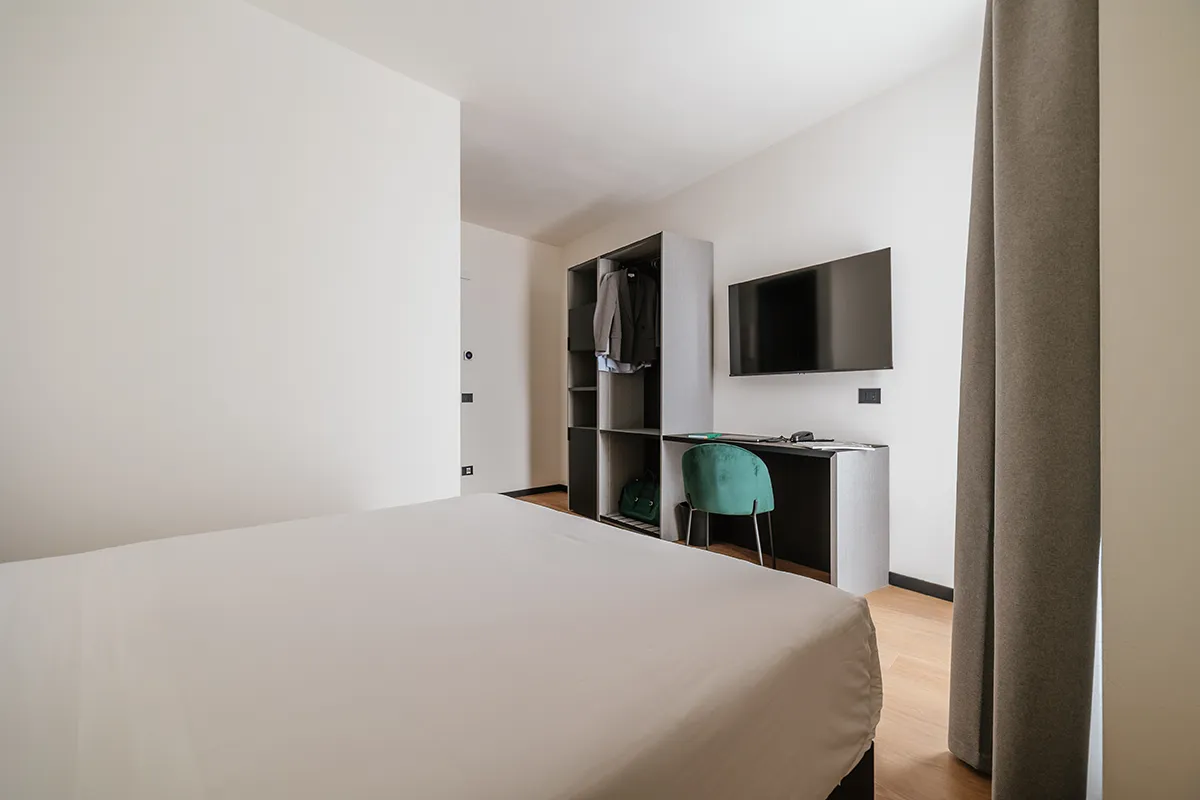 ASPIO ti accoglie con camere singole, doppie e triple